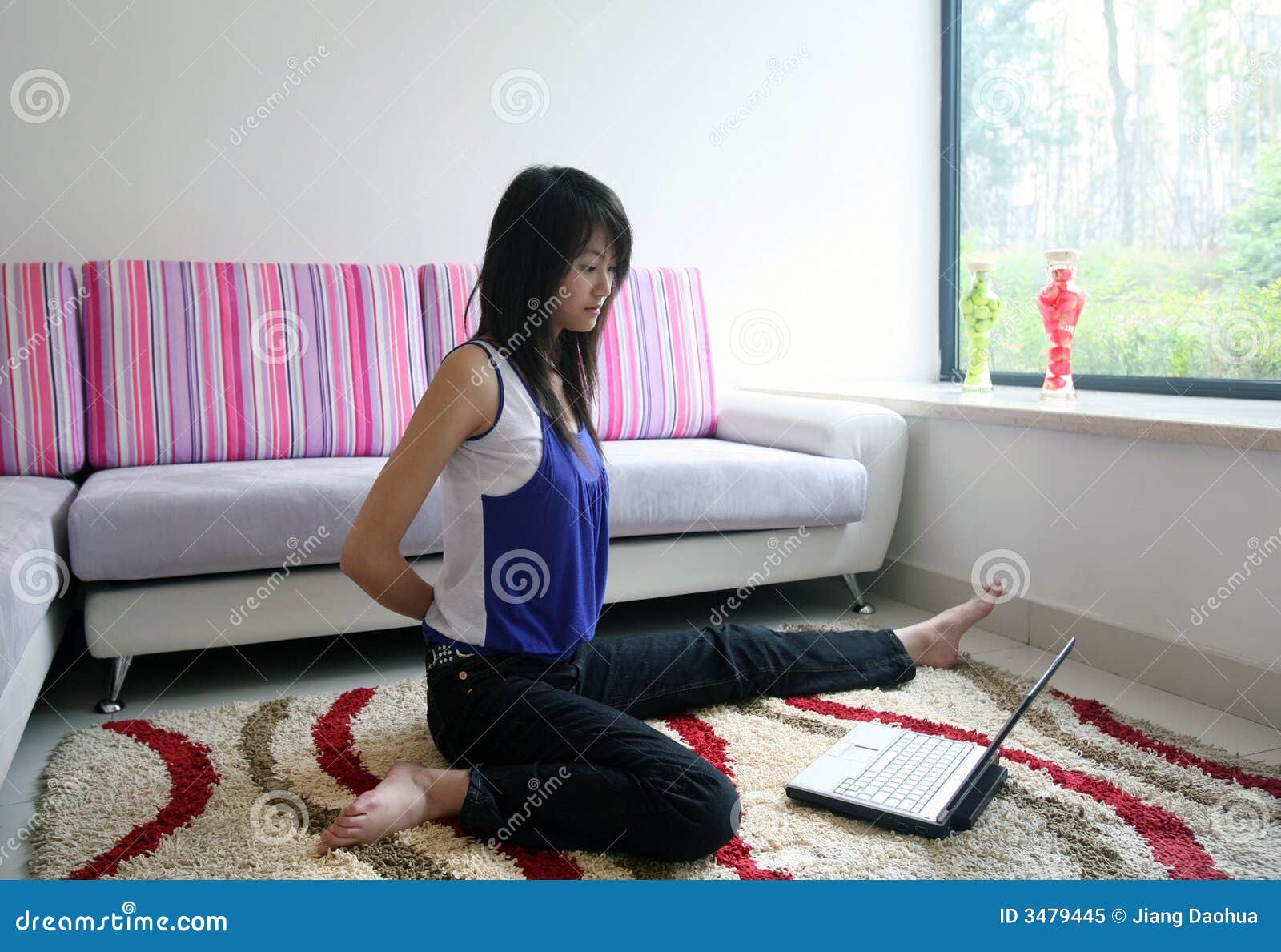 Home life stock image. Image of vacation, woman, relax - 3479445