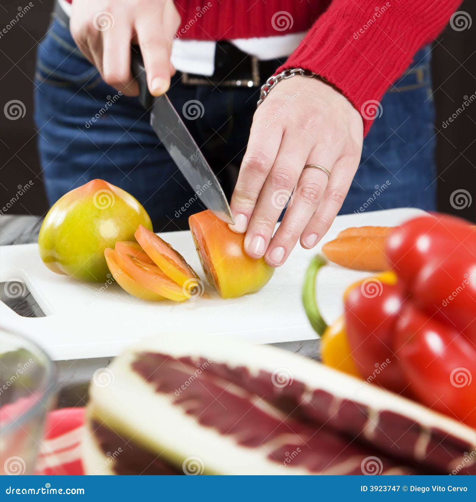 Home life stock image. Image of pepper, mixed, preparing - 3923747