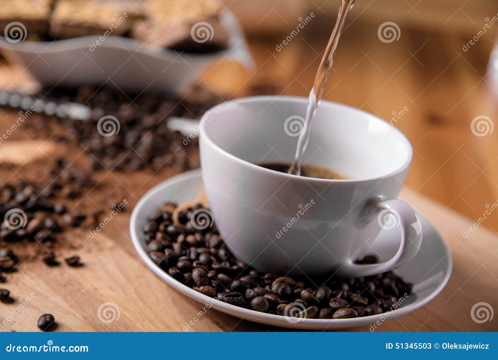 Home Life, Coffee Break, Ambient Colorful Theme Stock Image - Image of ...