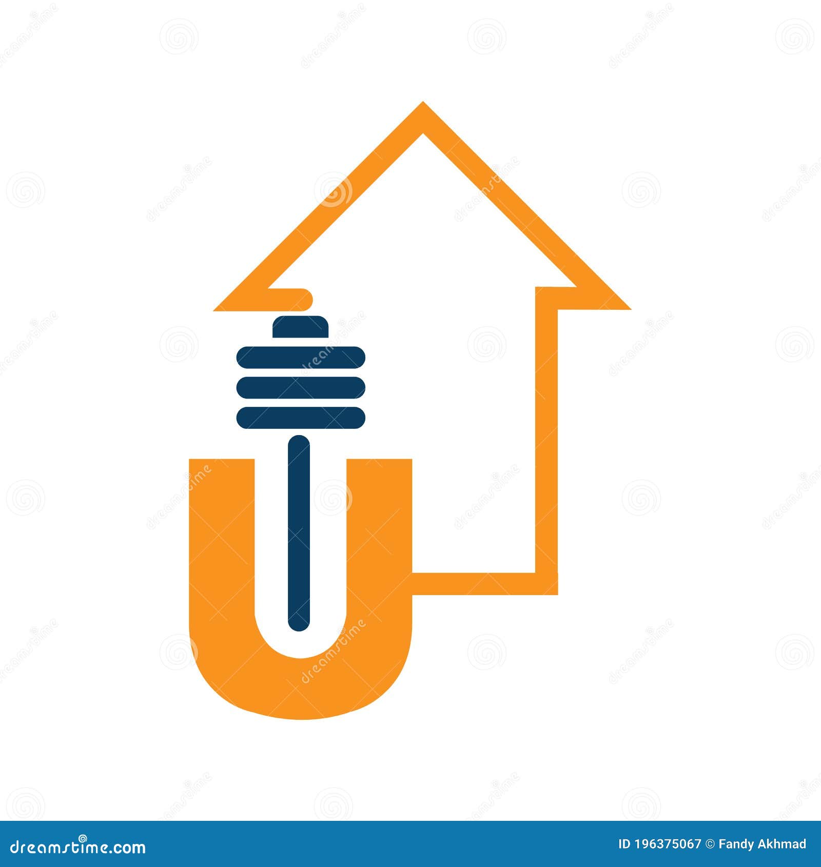 Home Lighting Lights Logo Vector Design Illustration Stock Vector ...