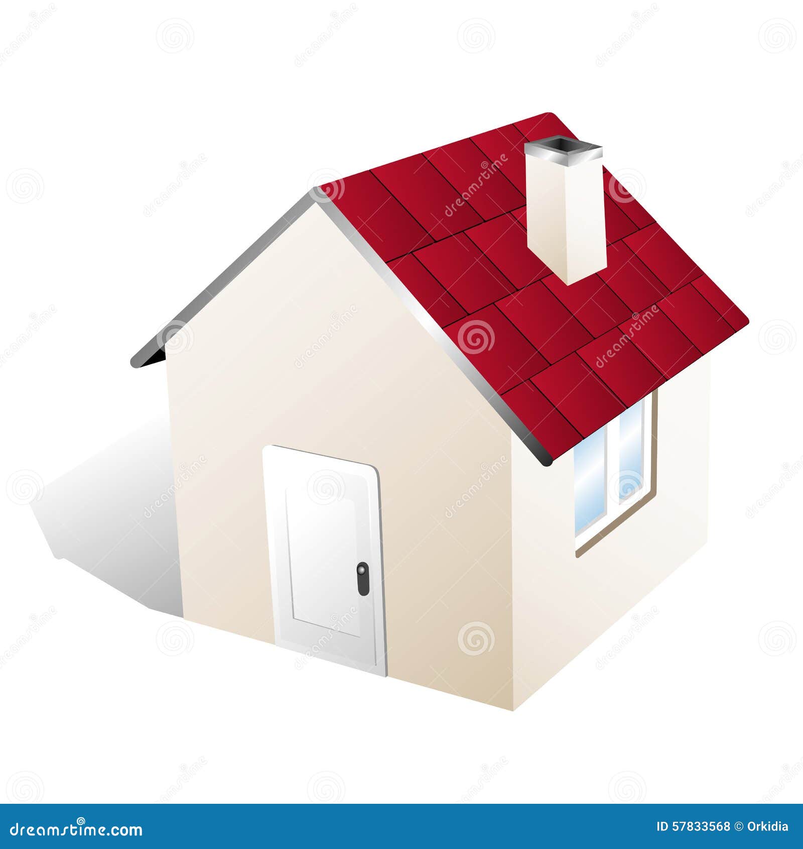 Home stock vector. Illustration of pretty, rent, family - 57833568