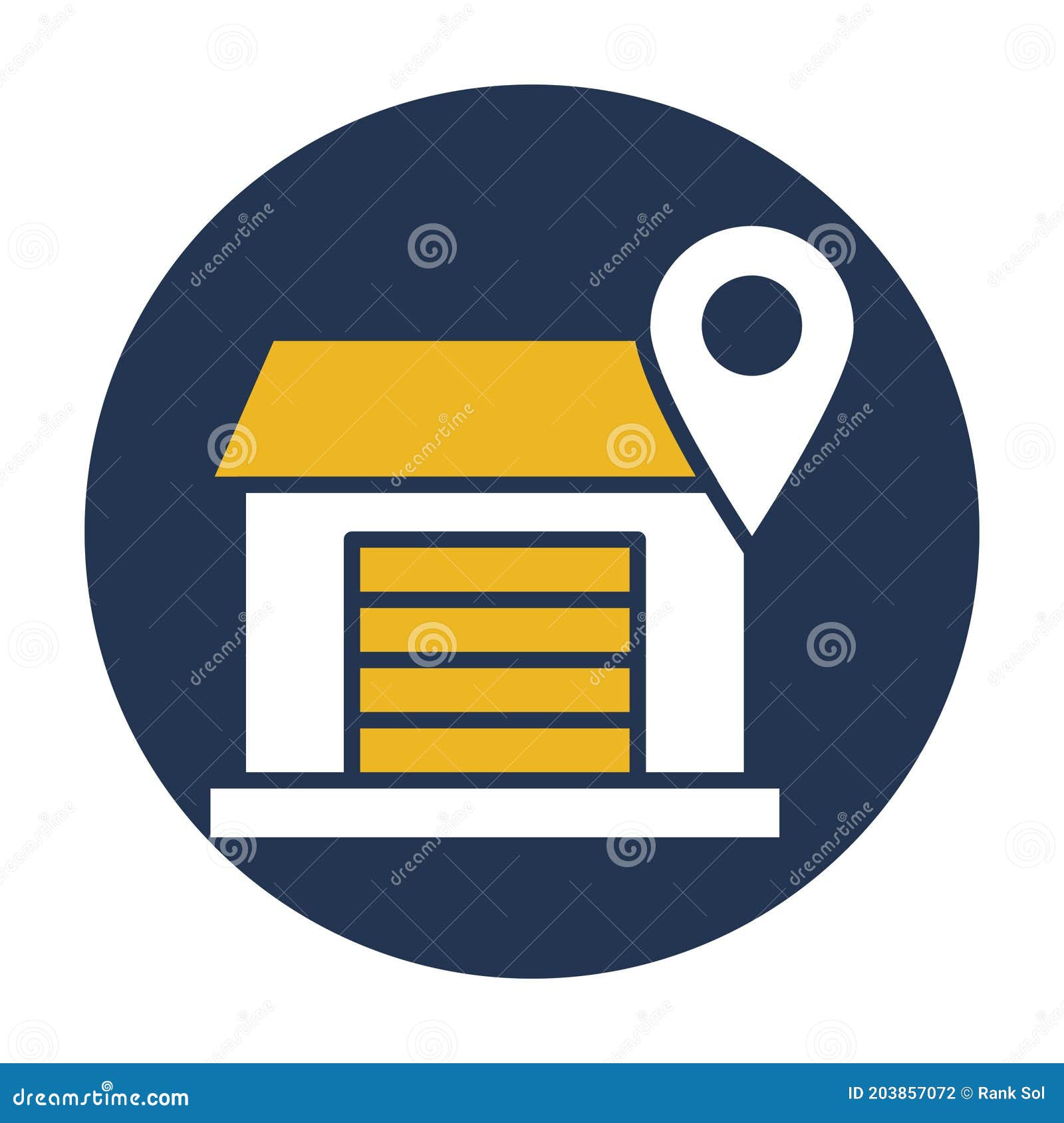 Home Location, Address, House, Pin Fully Editable Vector Icon Stock ...