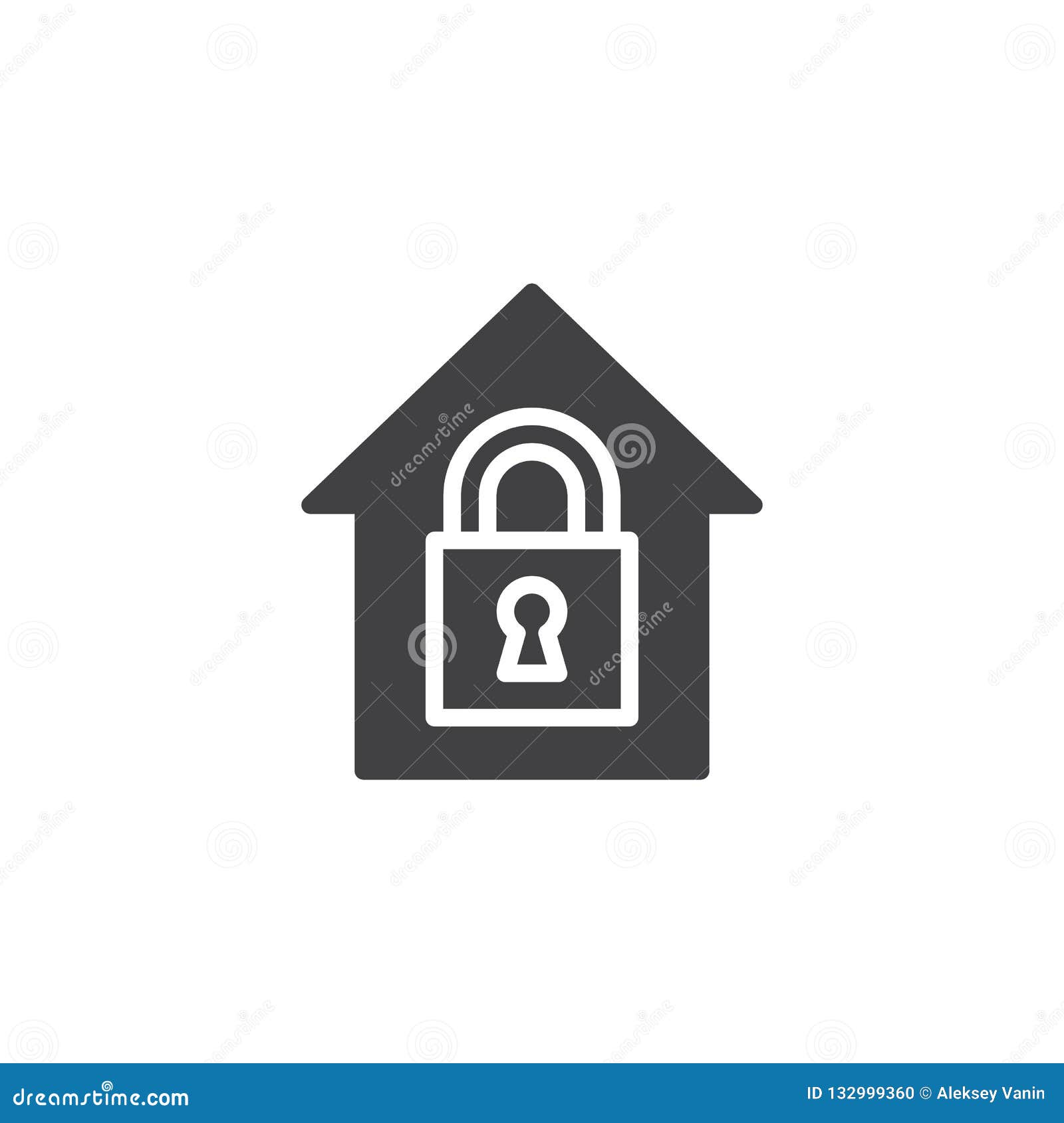 Solid Security Logo Vector Illustration | CartoonDealer.com #90551090