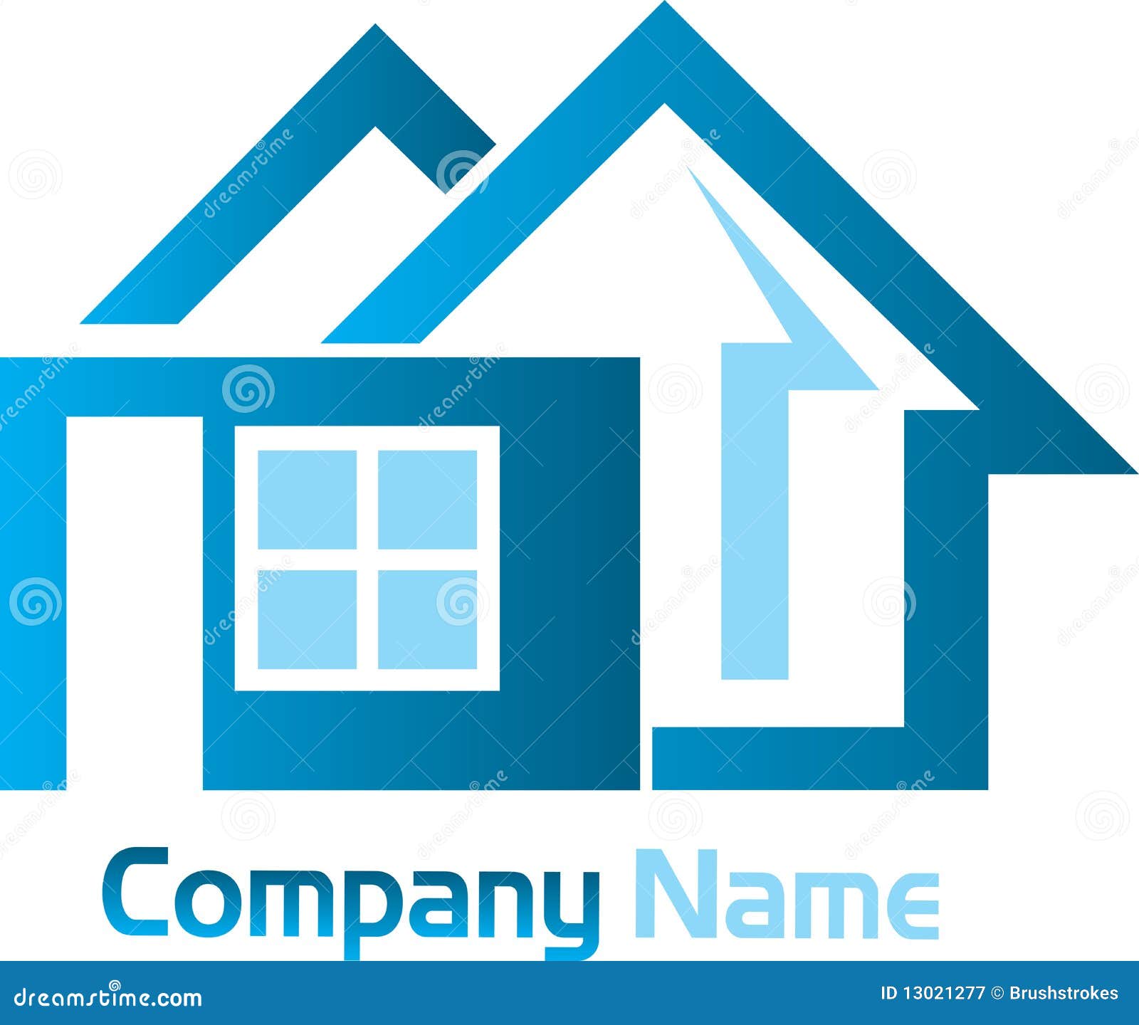 Stock Photo: Home logo. Image: