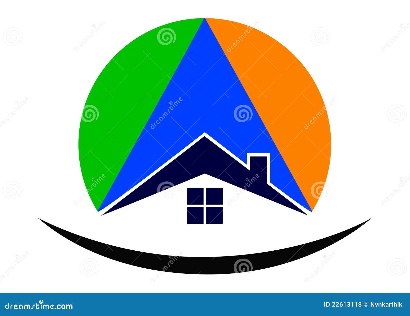 Home logo stock vector. Illustration of success, symbol - 22613118
