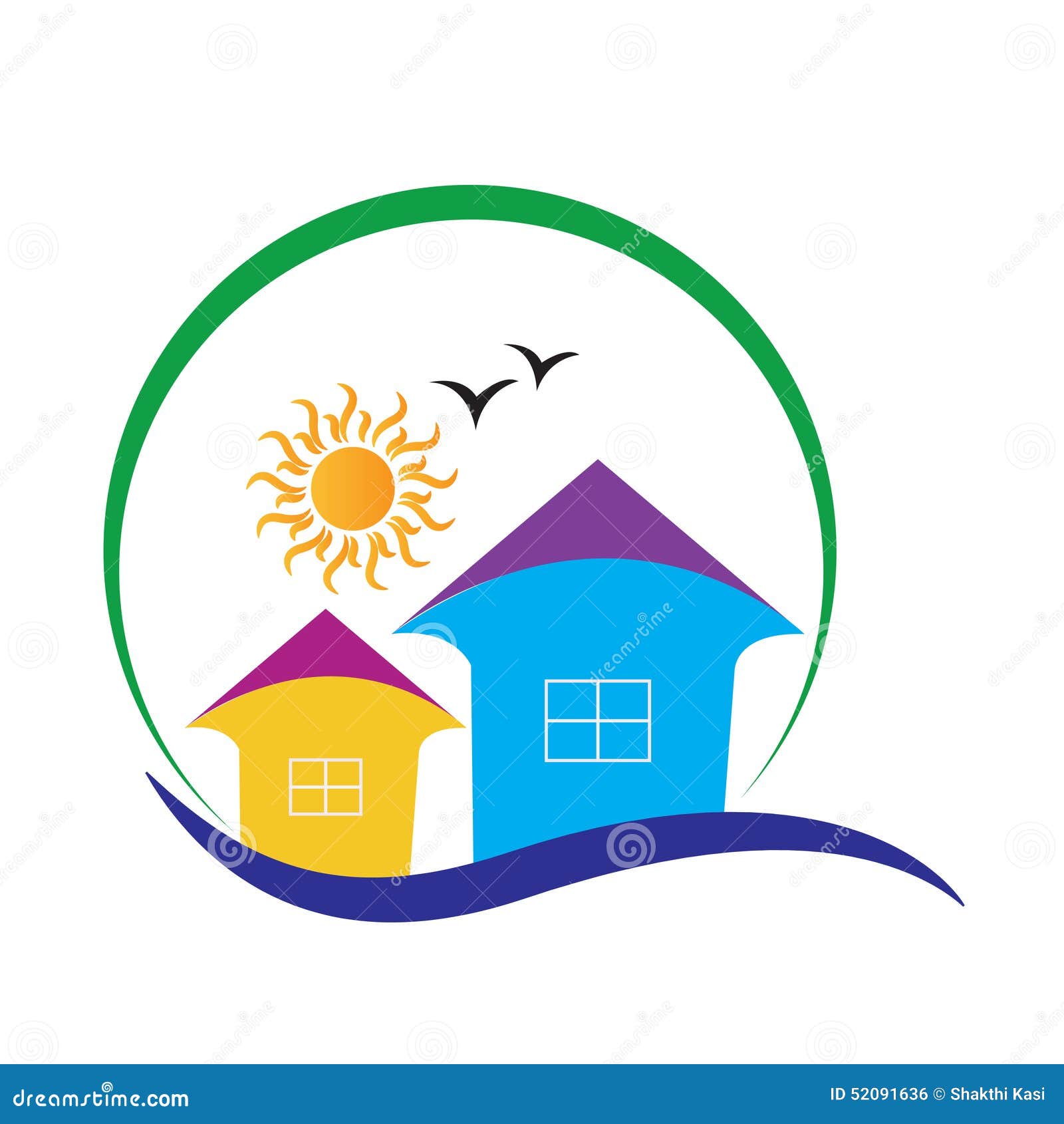 Home logo stock vector. Illustration of graphic, clean - 52091636