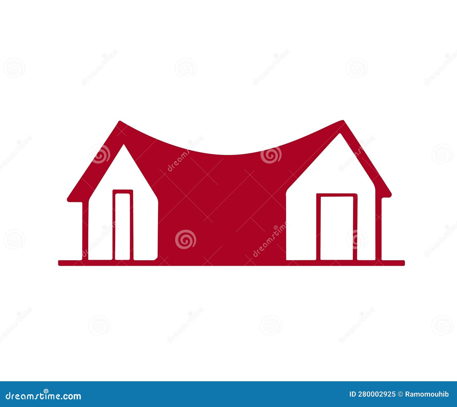 Home Logo Design a House Cartoon Image Stock Vector - Illustration of ...