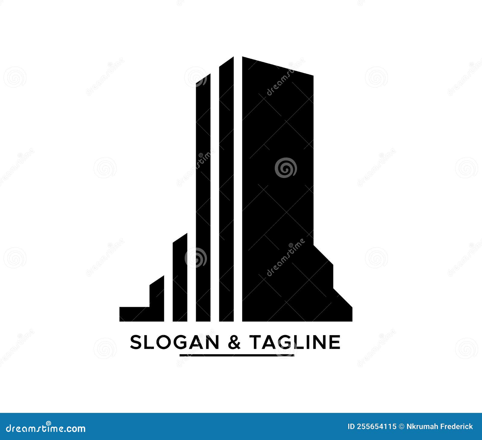 Home logo stock vector. Illustration of commercial, number - 255654115