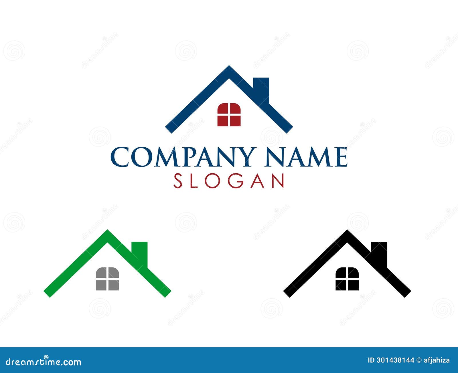 Home logo icon template 4 stock vector. Illustration of residential ...