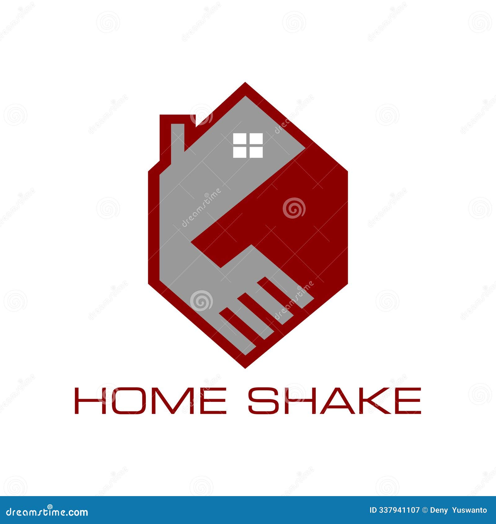 Home Logo Vector Design Template Stock Illustration - Illustration of ...