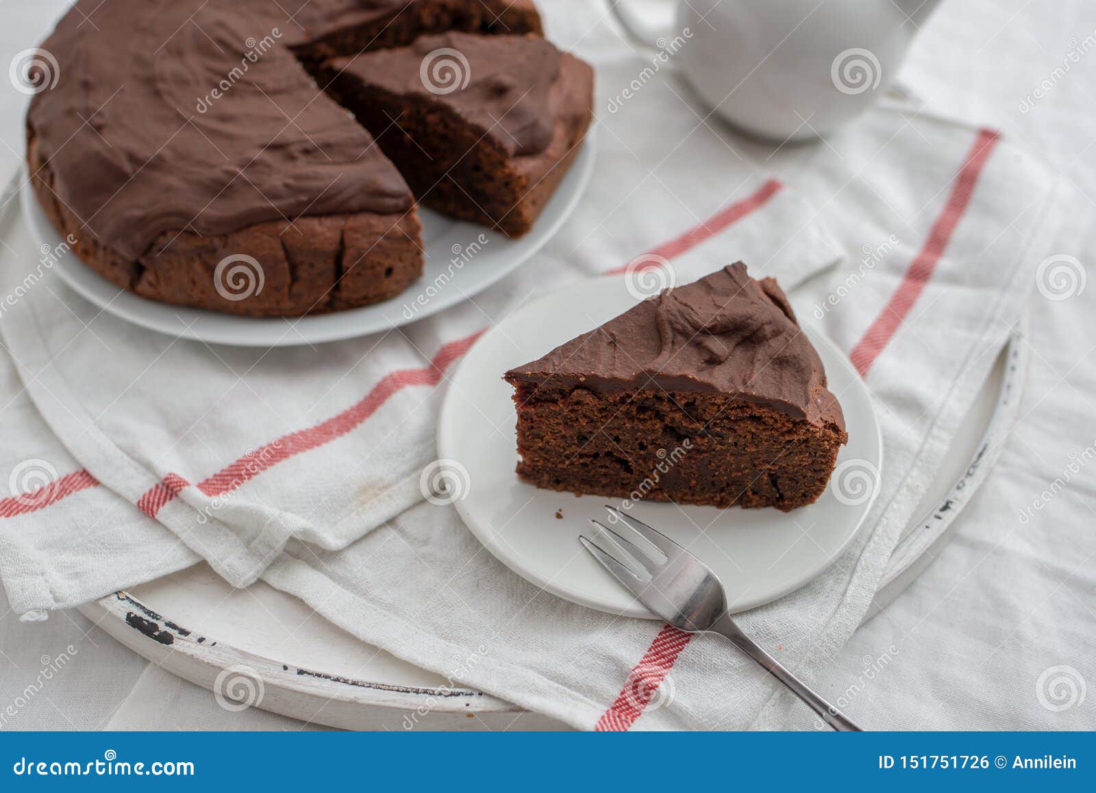 Home Made Chocolate Beet Root Cake on a Table Stock Photo - Image of ...