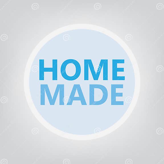 Home made concept stock vector. Illustration of quality - 128562062