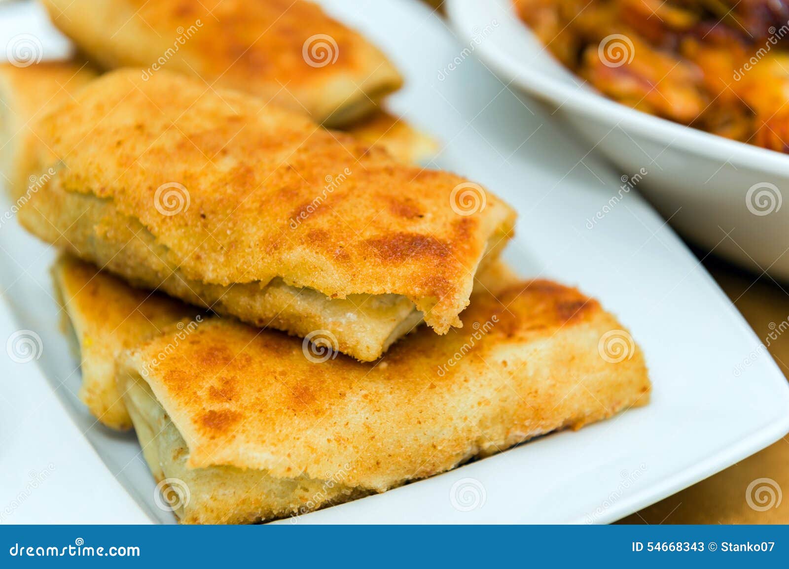 Home Made Croquettes on a Plate Stock Image - Image of breaded, cooking ...