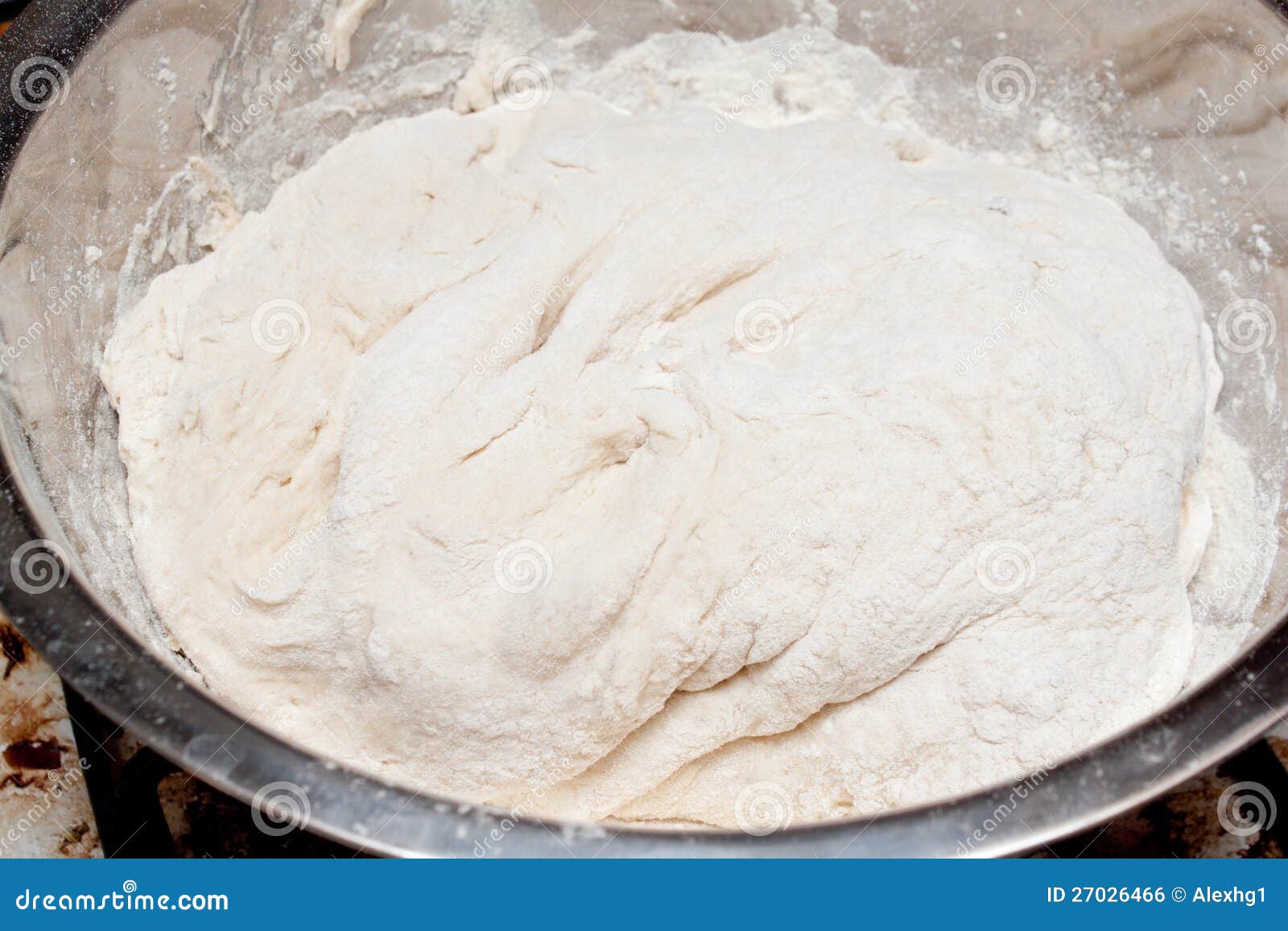 Home made dough stock photo. Image of bakery, meal, kitchen - 27026466