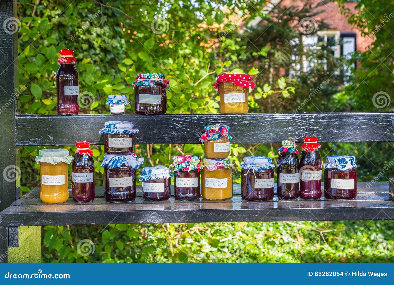 Home made jam stock photo. Image of fruit, organic, marmalade - 83282064