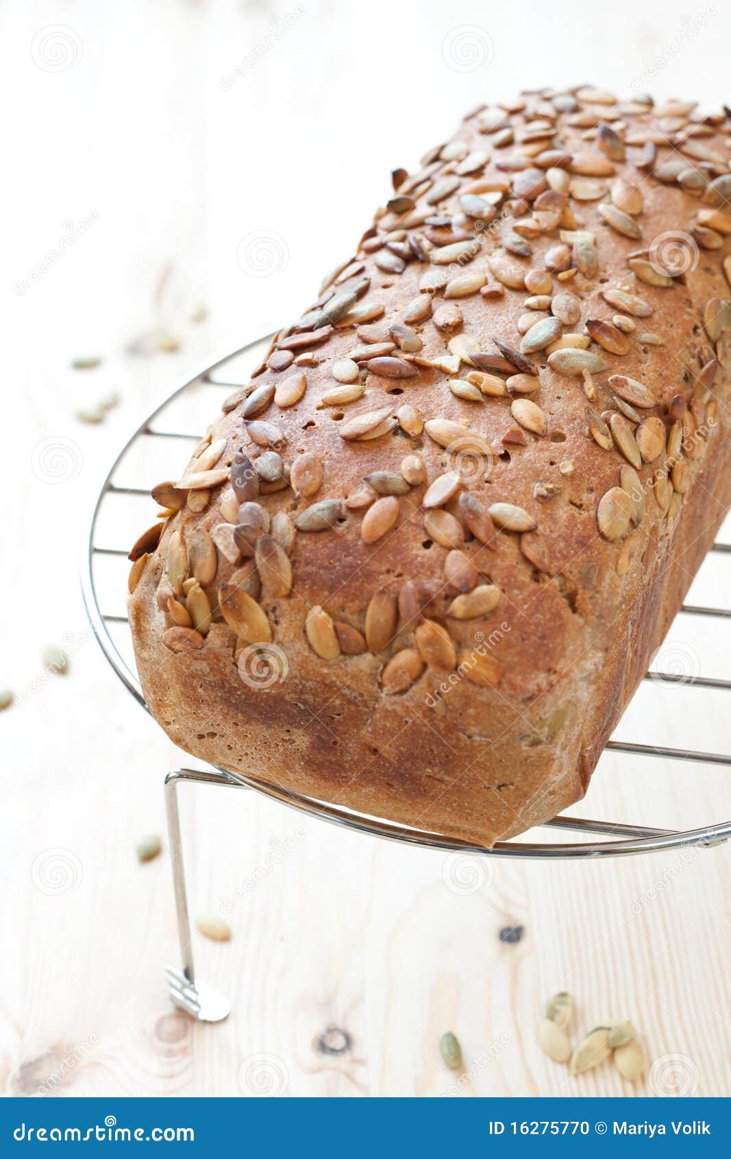 Home made rye bread stock photo. Image of crusty, wooden - 16275770