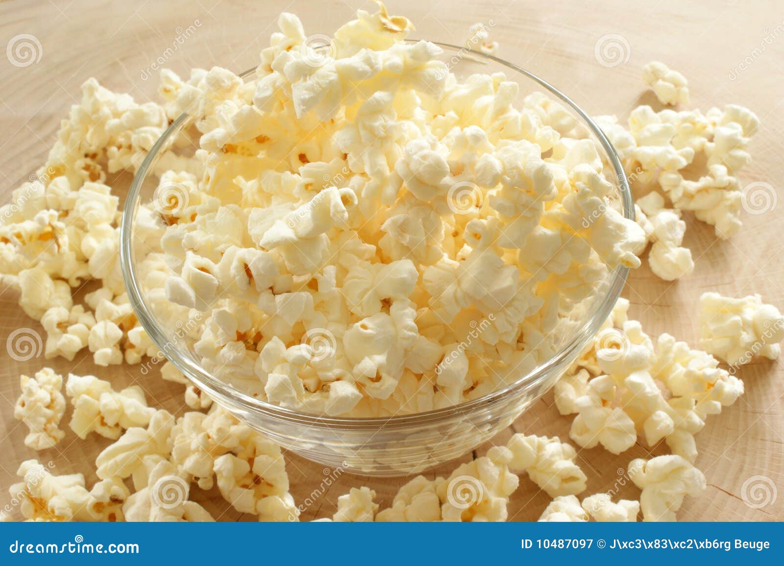 Home Made Sweet Popcorn Made from Corn Stock Image - Image of ...