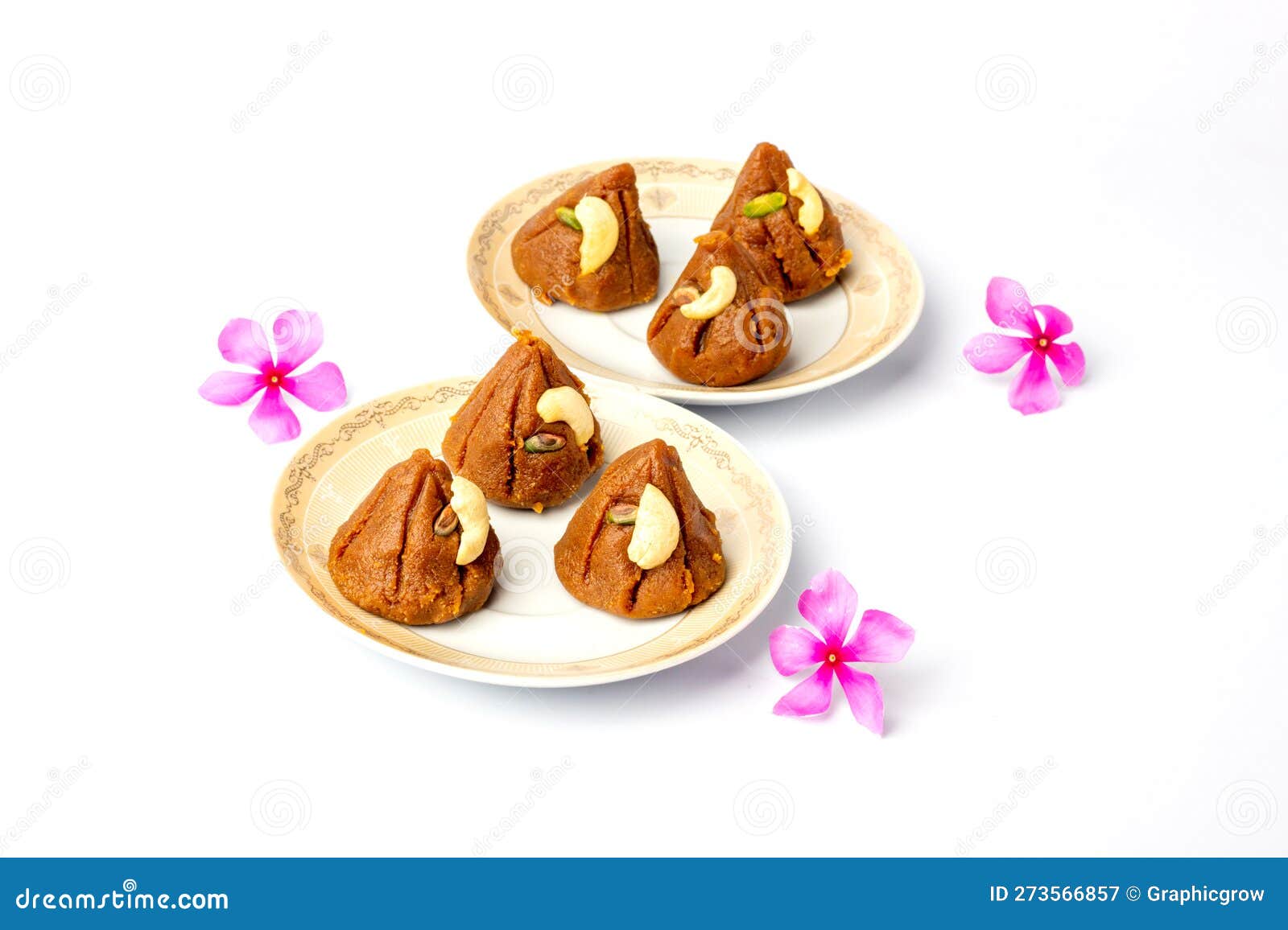 Modak On Plate Black Background Stock Photography | CartoonDealer.com ...