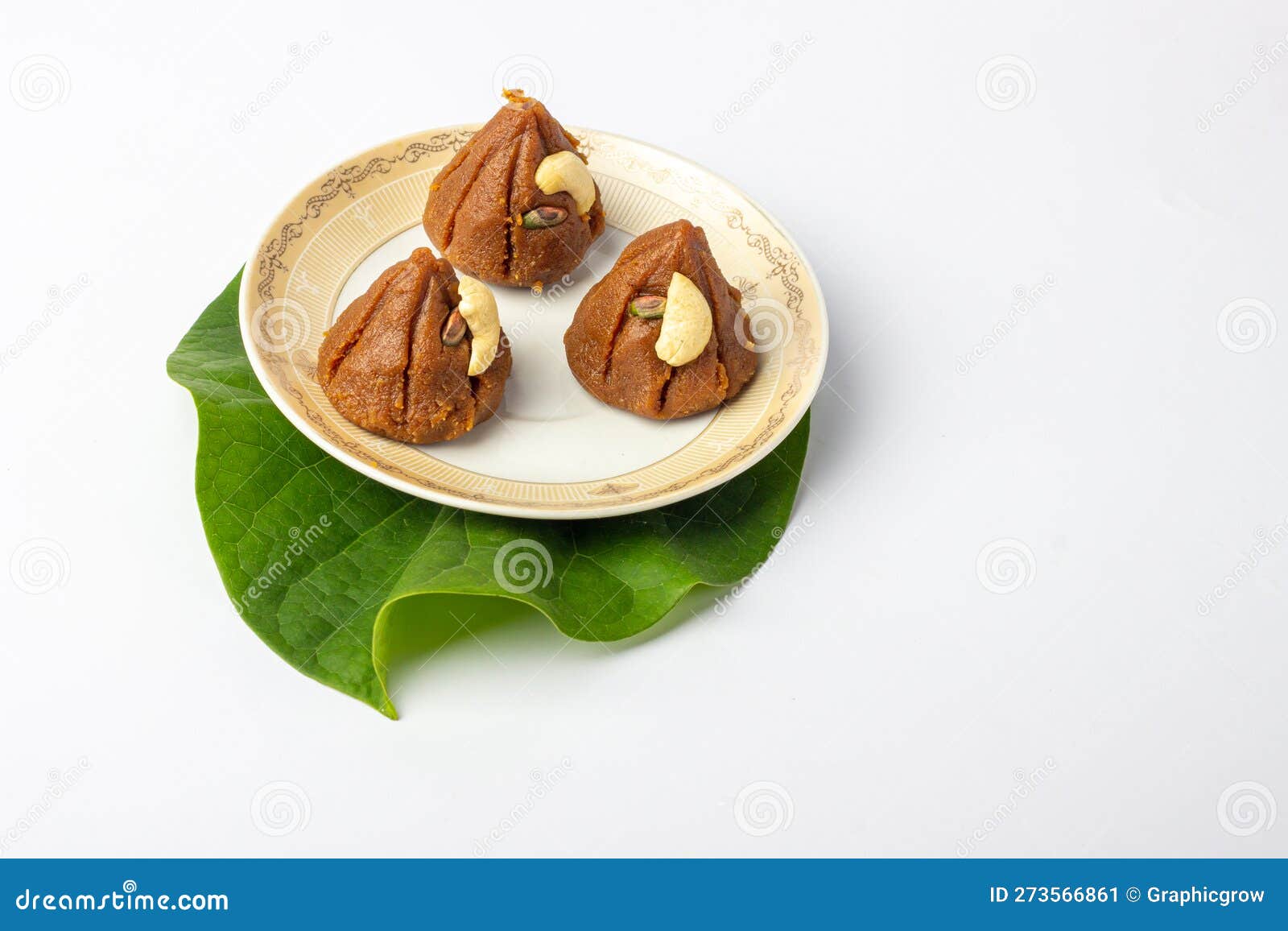 Modak On Plate Black Background Stock Photography | CartoonDealer.com ...