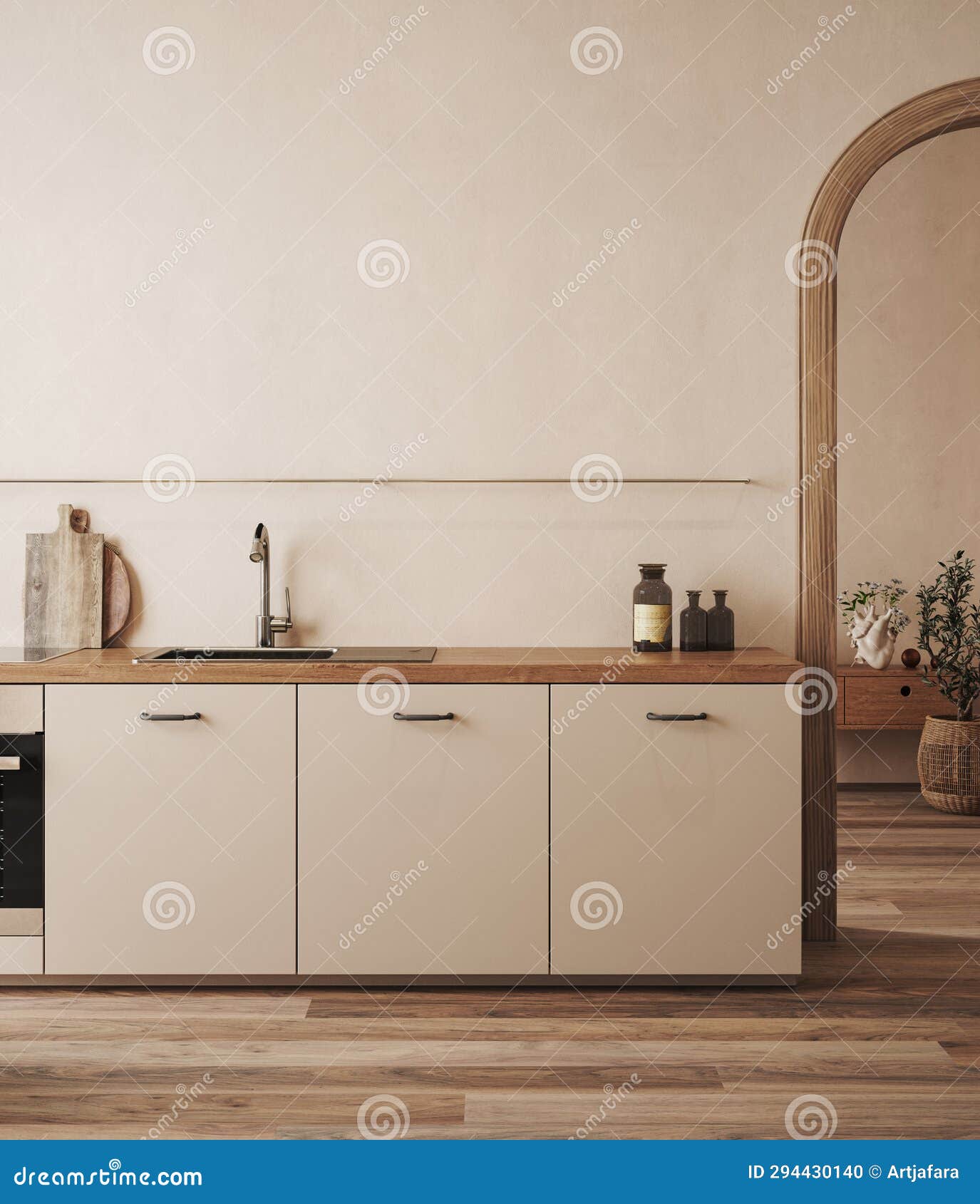 Boho Kitchen Design, Light And Airy Kitchen Aesthetic With Bright ...