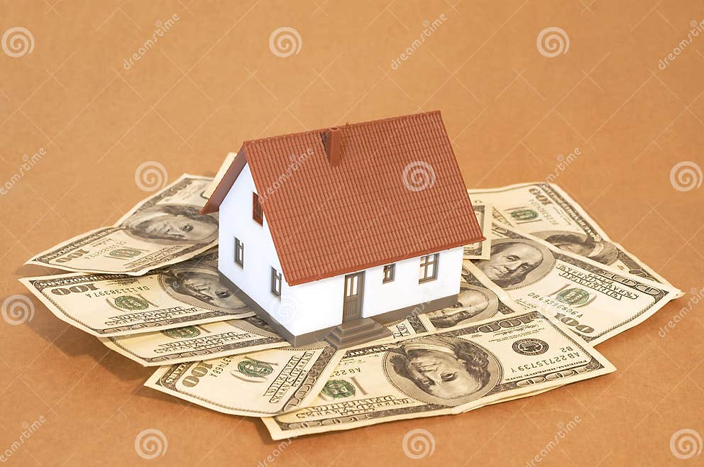Home and money stock photo. Image of properties, estate - 1931194