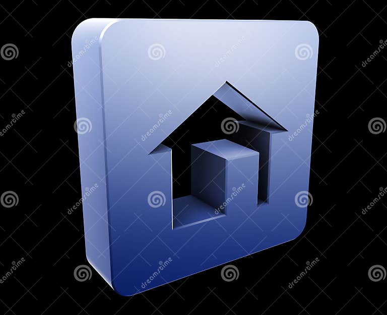 Home navigation icon stock illustration. Illustration of button - 10093605