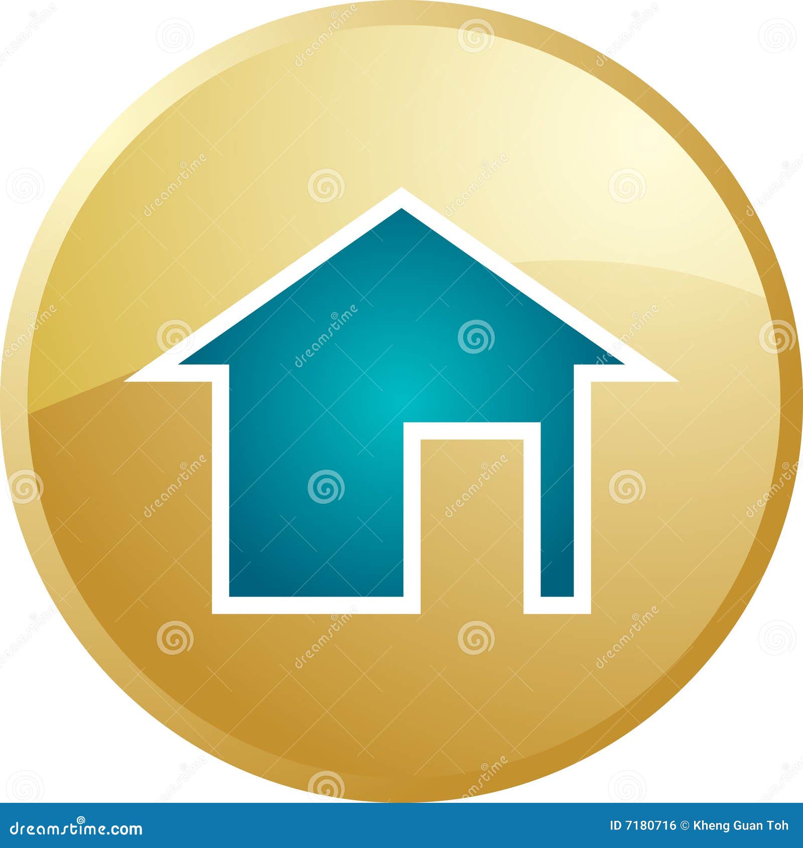 Home Navigation Icon Royalty Free Stock Image - Image: 7180716