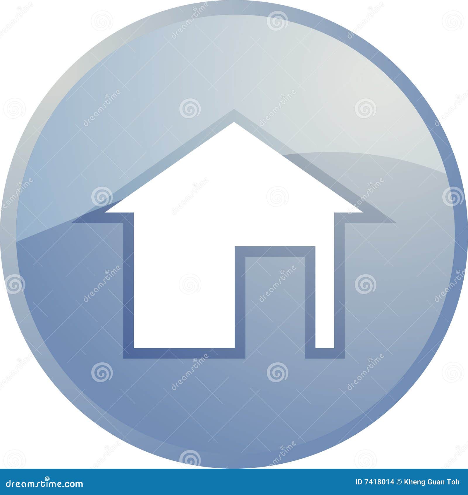 Home Navigation Icon Stock Images - Image: 7418014
