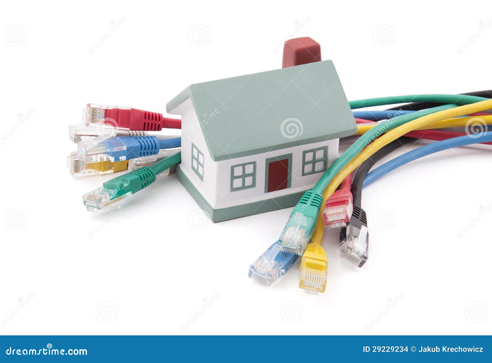 Home Network stock photo. Image of cables, architecture - 29229234