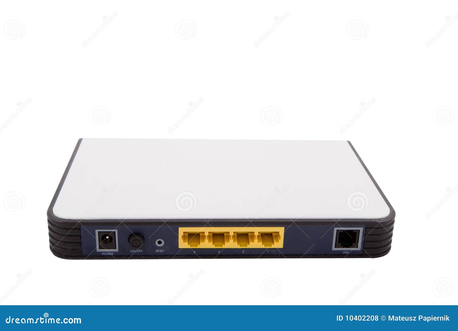Home Network Router On White Background Royalty Free Stock Photos ...