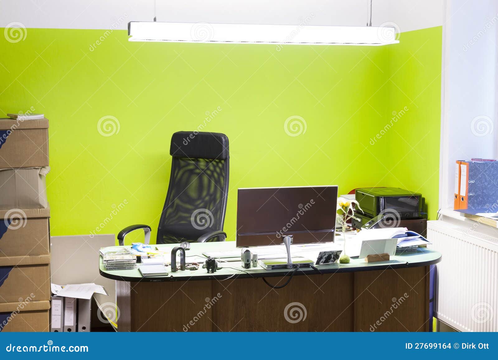 Home office stock photo. Image of equipment, decoration - 27699164