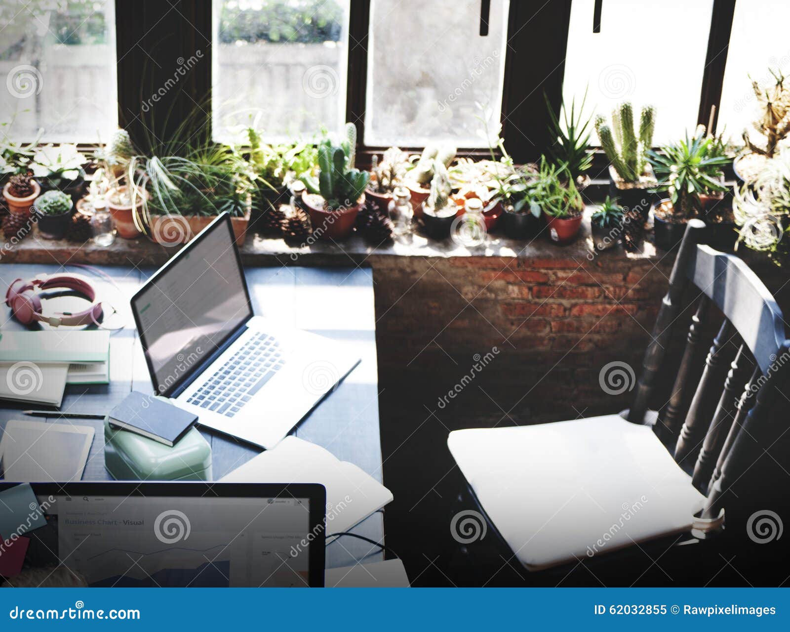 Home Office Design Workspace Room Concept Stock Image - Image of ...