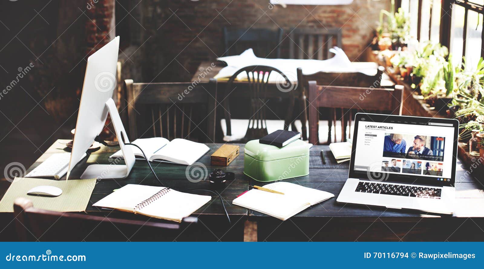 Home Office Design Workspace Room Concept Stock Photo - Image of ...