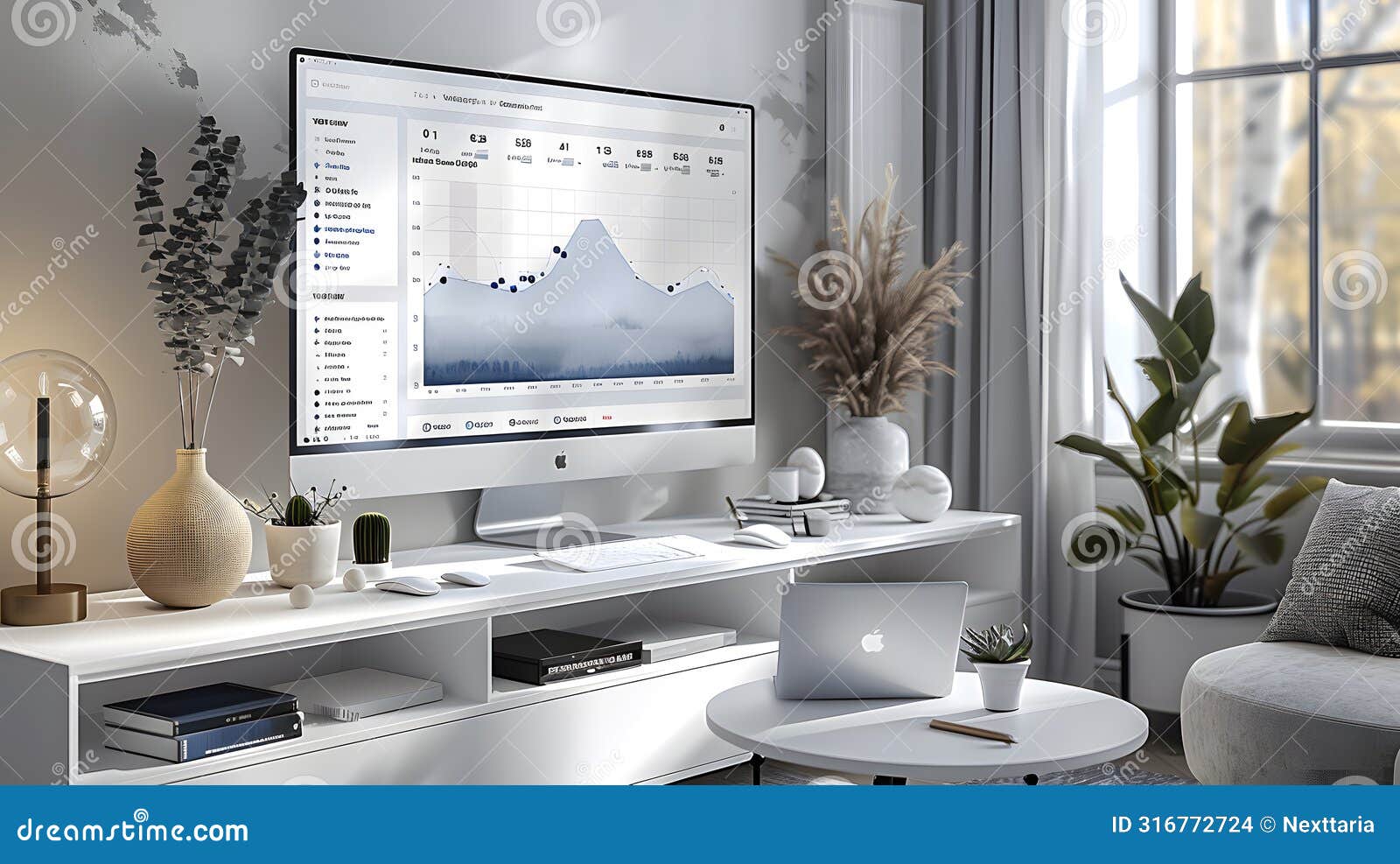 Home Office Project Management Dashboard - Organize Your Workflow Stock ...