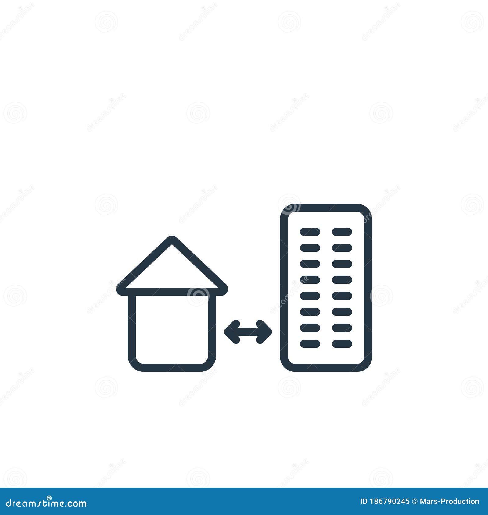 Home Office Vector Icon. Home Office Editable Stroke Stock Vector ...