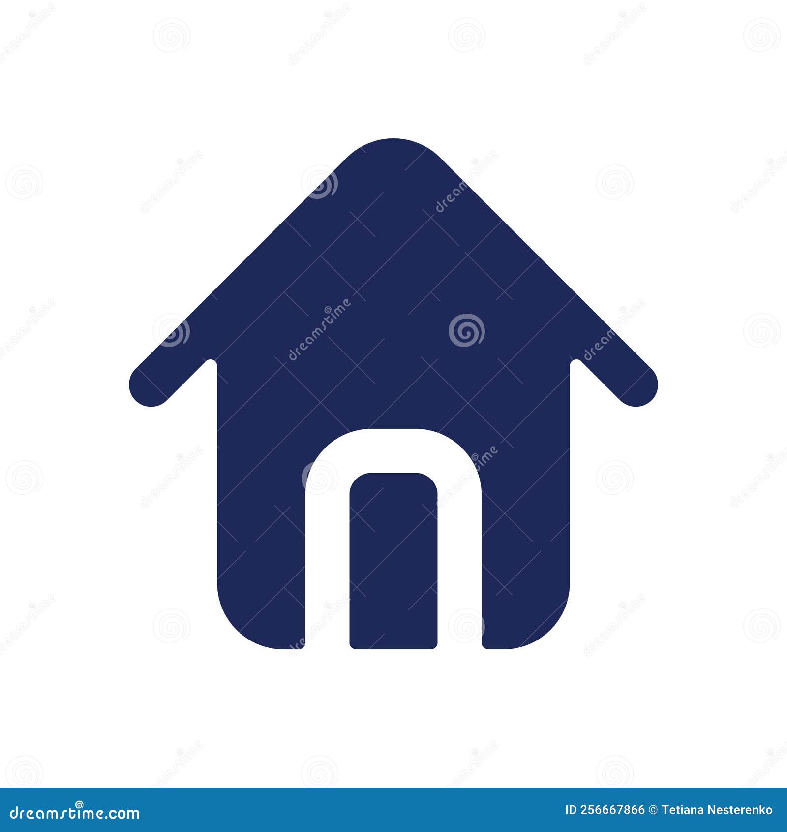 Home Page Black Glyph Ui Icon Stock Vector - Illustration of page ...