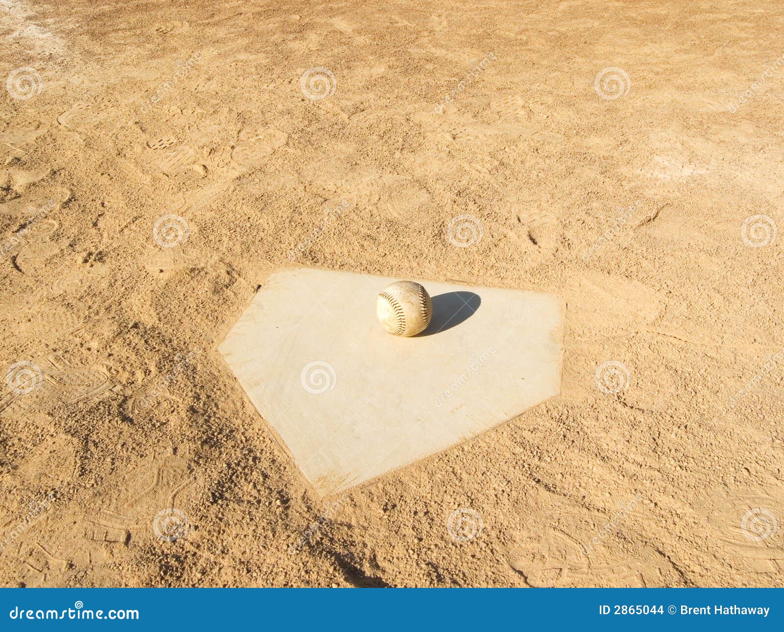 Home Plate Picture. Image: 2865044