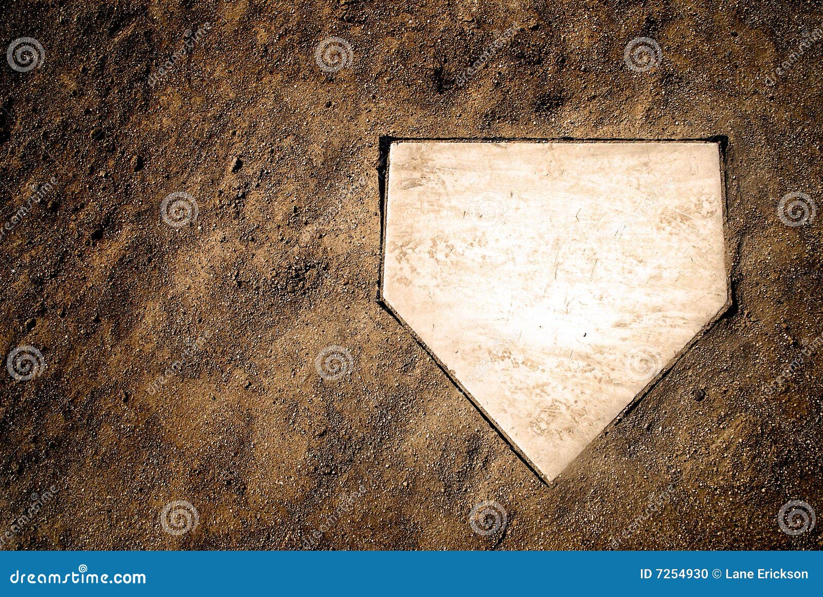 Home Plate stock photo. Image of light, america, brown - 7254930