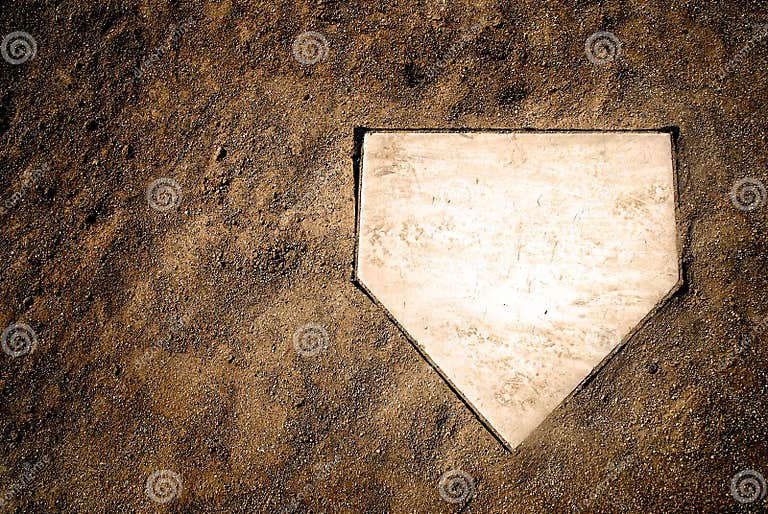 Home Plate stock photo. Image of light, america, brown - 7254930