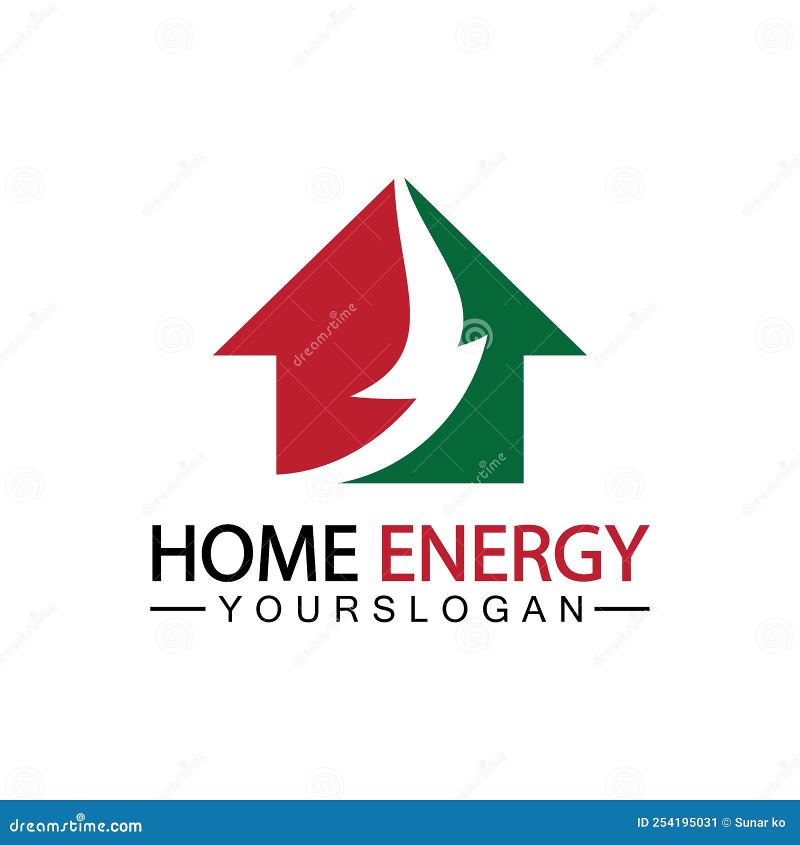 Home Power Energy Logo Vector Icon Symbol Design Illustration Stock ...