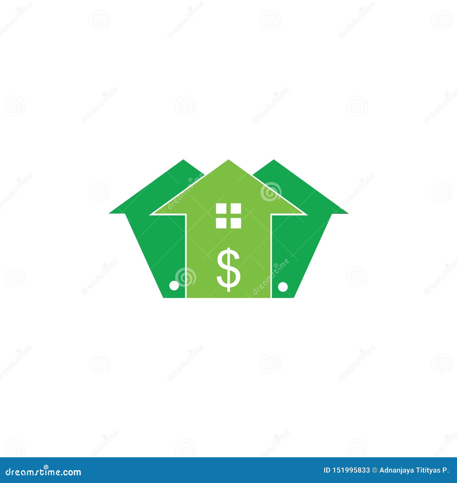 Home Price Tag Symbol Logo Vector Stock Vector - Illustration of ...
