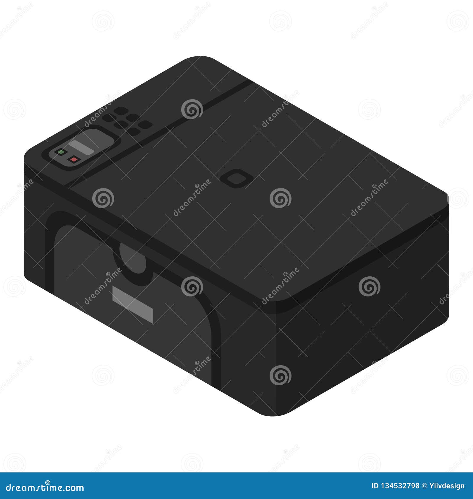 Home Printer Continuous Line Drawing. One Line Art Of Home Appliance ...