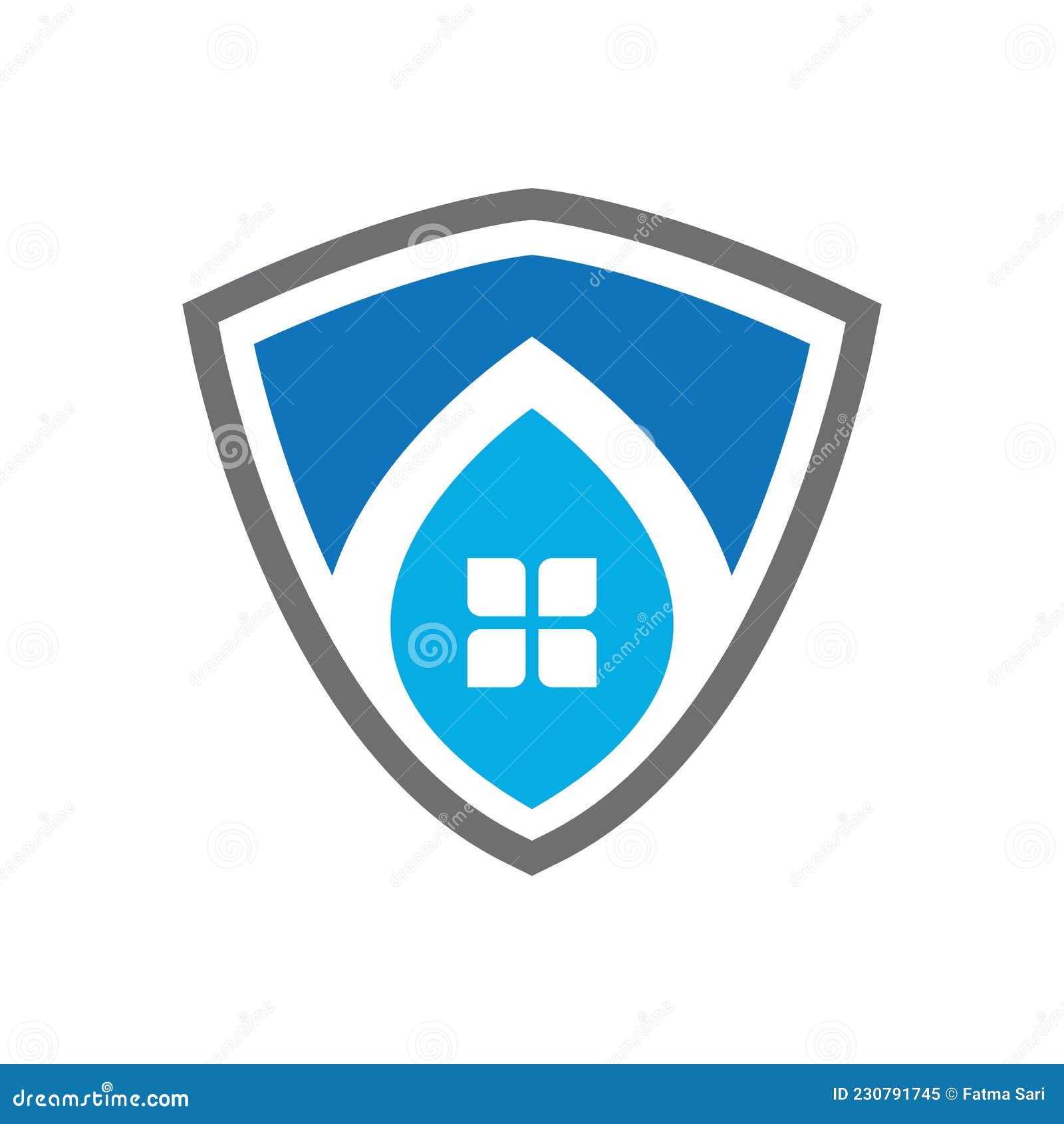 Home Protection Logo Template Stock Vector - Illustration of secure ...