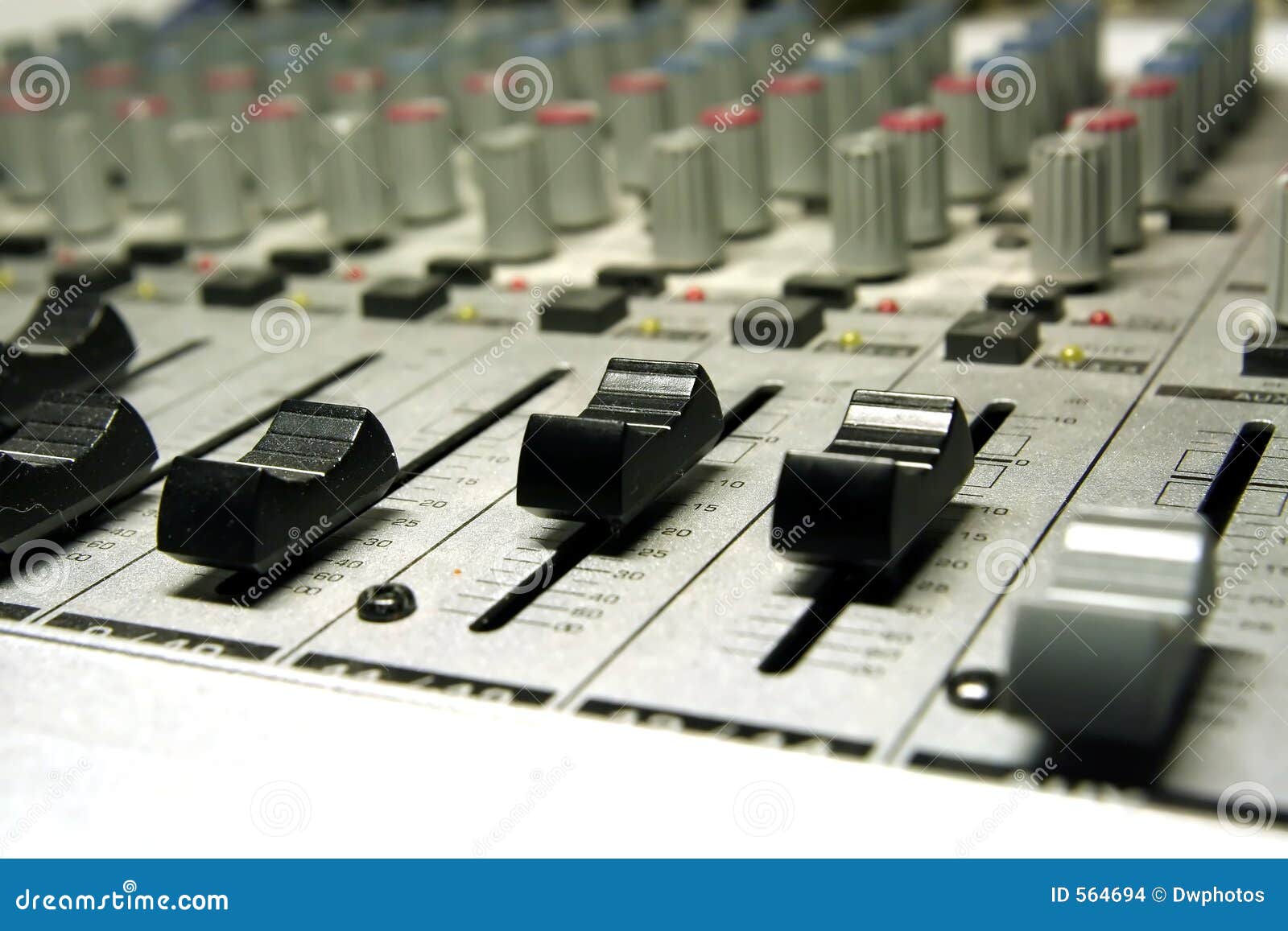 Home Recording Studio/mixer Stock Photo - Image of music, scale: 564694