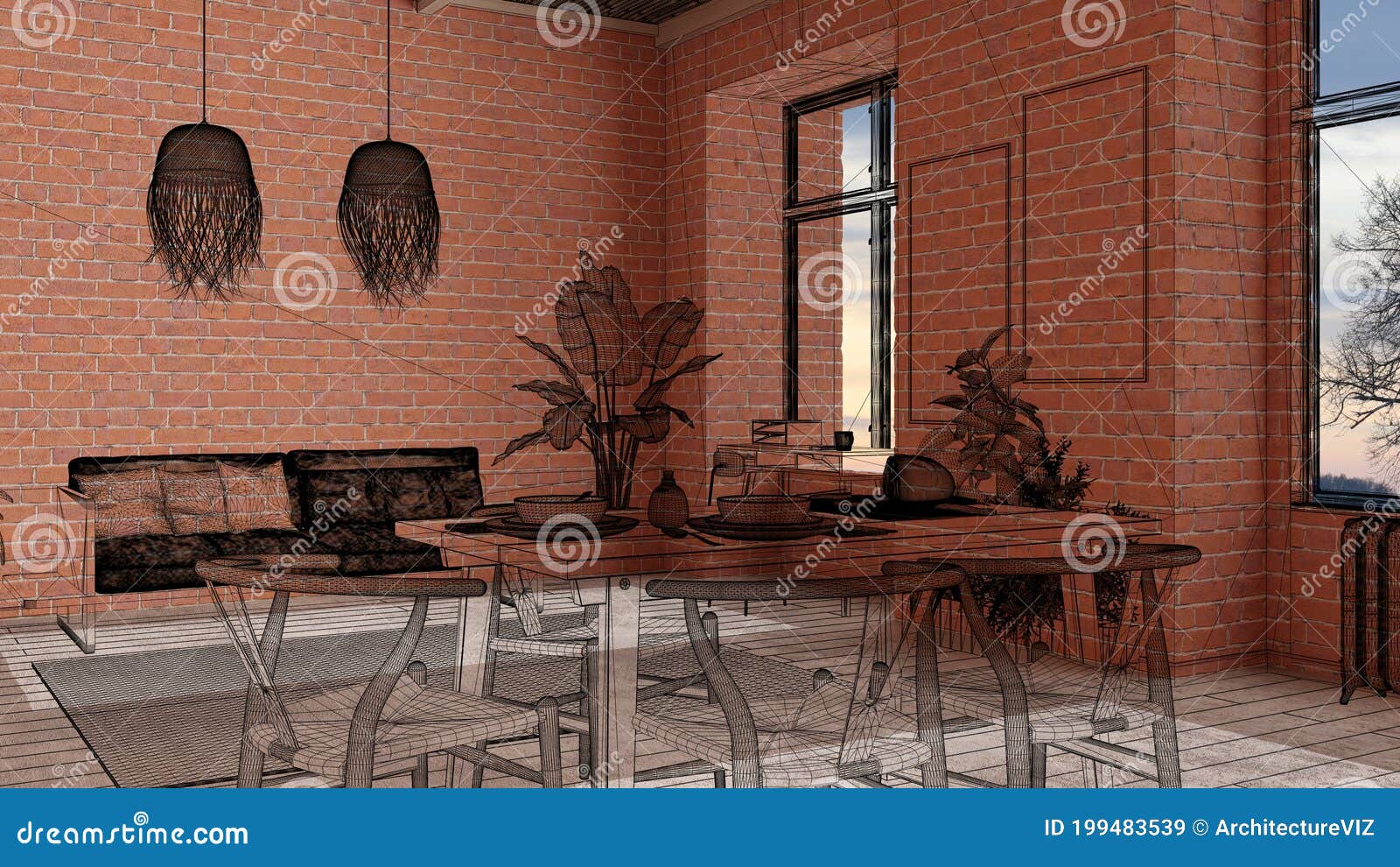 Home Renovation, House Development Concept Background, Interior Design ...