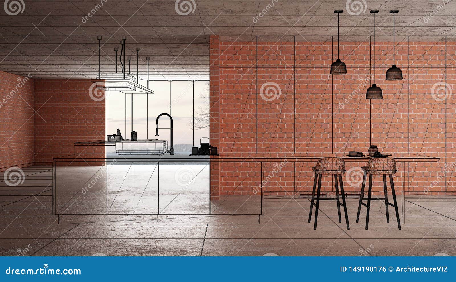 Home Renovation, House Development Concept Background, Interior Design ...