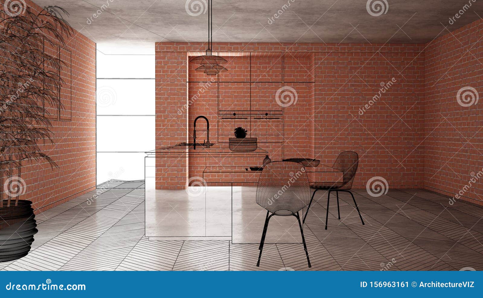 Home Renovation, House Development Concept Background, Interior Design ...