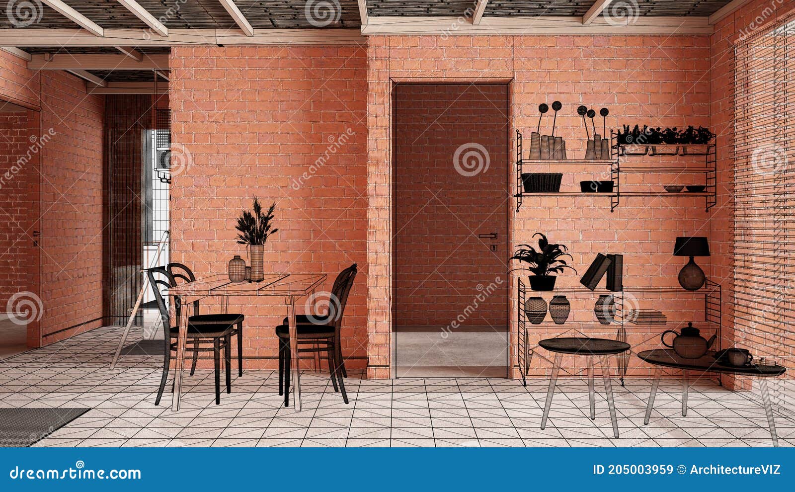 Home Renovation, House Development Concept Background, Interior Design ...