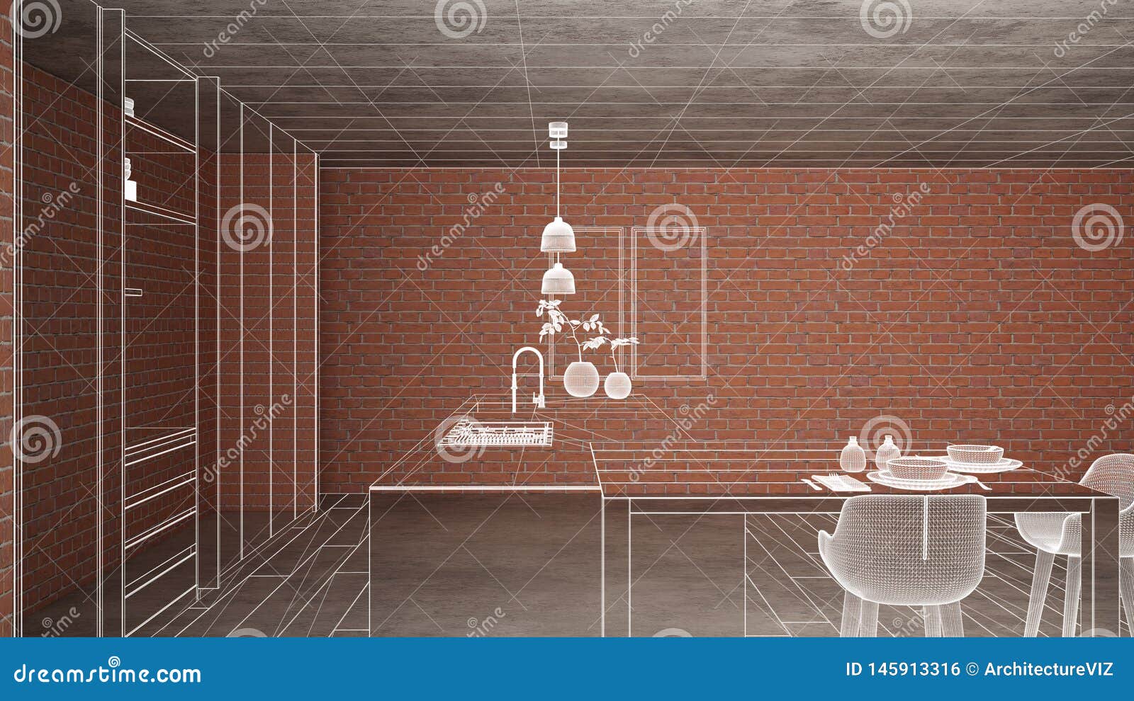 Home Renovation, House Development Concept Background, Interior Design ...