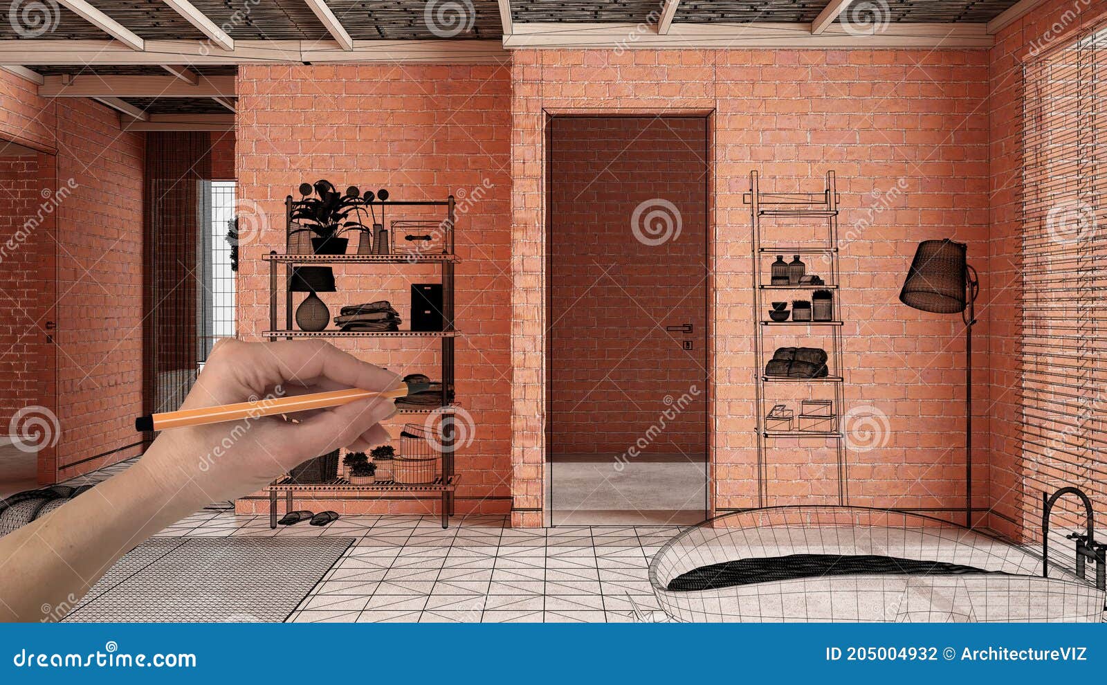 Home Renovation, House Development Concept Background, Interior Design ...